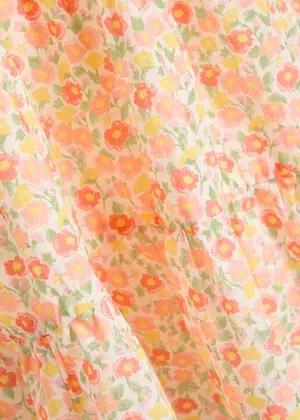Rixo Sidney Floral Print Cotton Mini Dress - Multicoloured