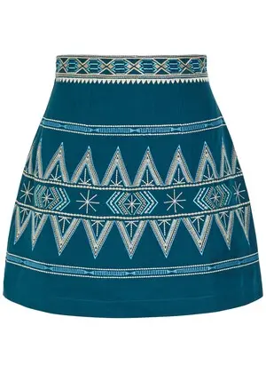 Emporio Sirenuse Embroidered Skirts