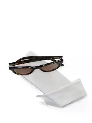 Chimi Lyra Tortoiseshell Oval Frame Sunglasses