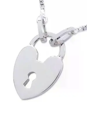 Dior Heart Lock Necklace