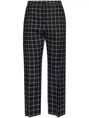 Marni Checked Wool Trousers