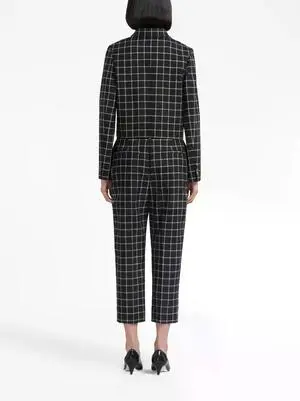 Marni Checked Wool Trousers