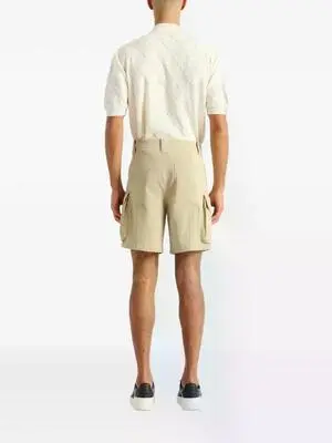 Balmain Cotton Cargo Bermuda Shorts