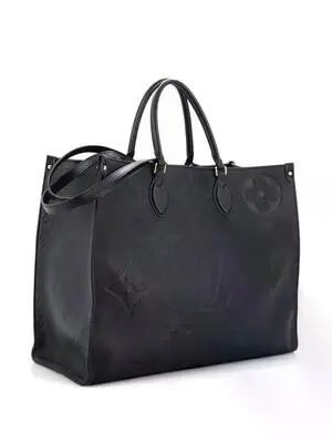 LOUIS VUITTON Onthego Monogram Empreinte Giant Gm Tote Bag - Black
