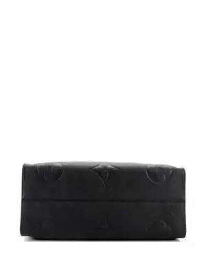 LOUIS VUITTON Onthego Monogram Empreinte Giant Gm Tote Bag - Black