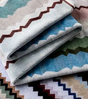 Missoni Eva Zigzag Cotton Terry Towel - Multicoloured