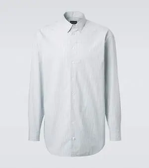 Giorgio Armani Archivio Striped Cotton Shirt