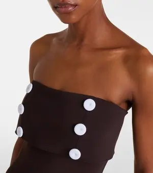 KARLA COLLETTO Billie One Piece Swimsuit - Brown