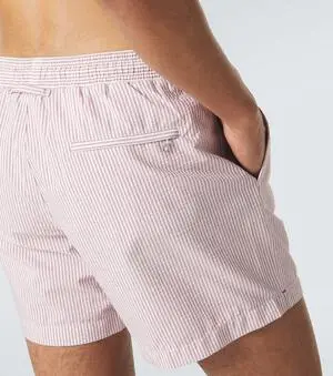 Orlebar Brown Boxer Striped Swim Trunks