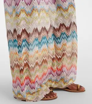 Missoni Zigzag Straight Leg Trousers