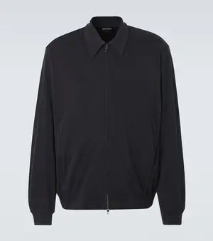Giorgio Armani Zip-up Blouson Jacket