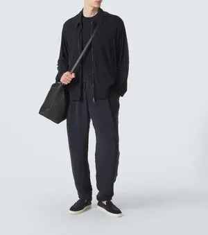 Giorgio Armani Zip-up Blouson Jacket