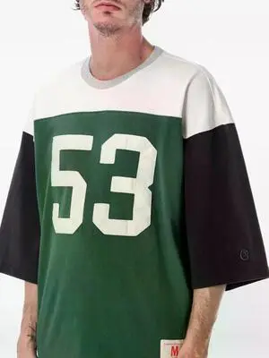 Champion Colorblock Number-patch T-shirt - Green