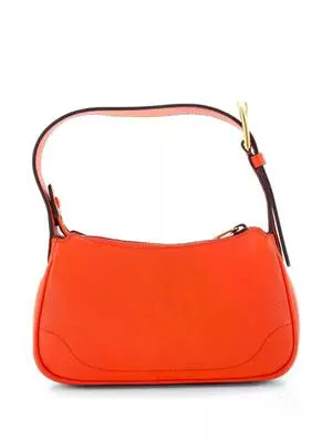 Gucci Aphrodite Leather Mini Shoulder Bag - Orange