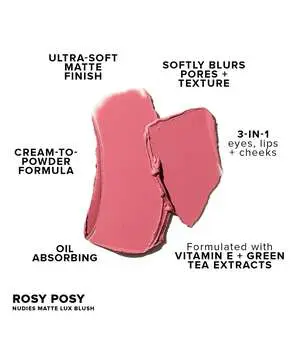 NUDESTIX Nudies Matte Luxe Blush - Red