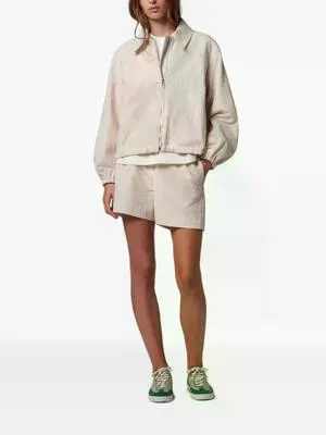 Paul Smith Seersucker Striped Shorts - Neutrals
