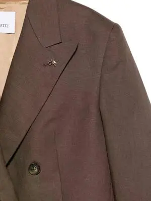 MANUEL RITZ Double-breasted Peak-lapels Jacket