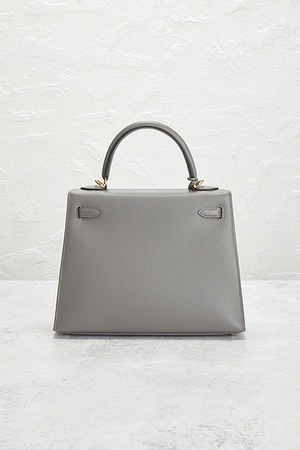 Hermès Madame Kelly 25 Handbag - Gris Meyer