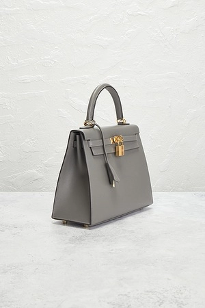 Hermès Madame Kelly 25 Handbag - Gris Meyer