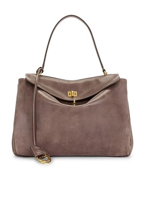 Balenciaga Rodeo Medium Top Handle Bag - Dark Noix