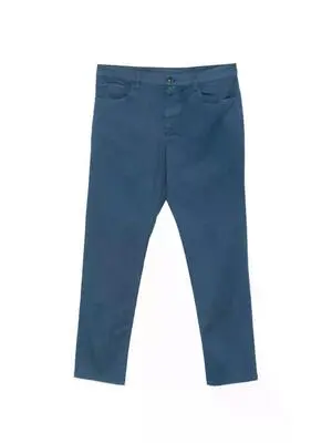 Canali Logo Patch Trousers
