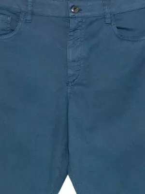 Canali Logo Patch Trousers