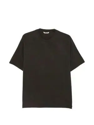Auralee Brushed Jersey T-shirt - Black