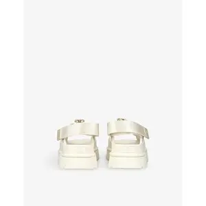 UGG Goldenglow Coated-leather Sandals