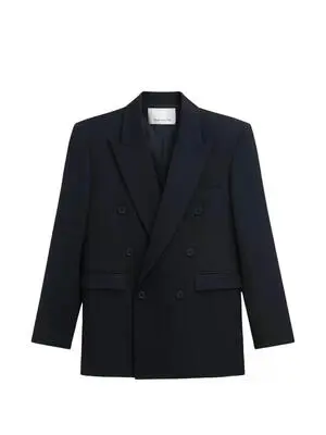 THE FRANKIE SHOP Double-breasted Blazer - Blue