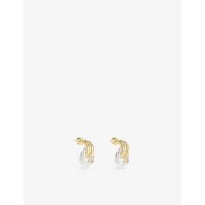 HEAVEN MAYHEM Baby Knot Gold-plated Metal Earrings - Mixed
