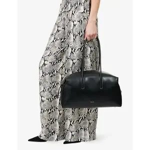 DEMELLIER Leather Shoulder Bag - Black
