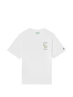 MC2 SAINT BARTH X Peanuts Portofino Graphic-print T-shirt - White
