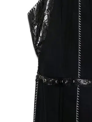Bottega Veneta Sleeveless Halterneck Midi Dress