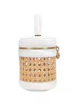 Tyler Ellis Small Victoria Wicker-panel Tote Bag
