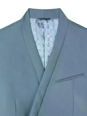 Kenzo Tie-fastening Shawl-lapel Jacket