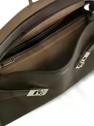 FERRAGAMO Soft Hug Shoulder Bag - Brown