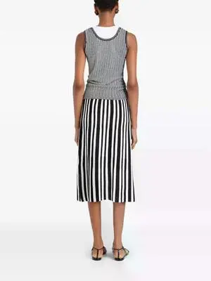Proenza Schouler White Label Isley Ribbed-knit Midi Skirt