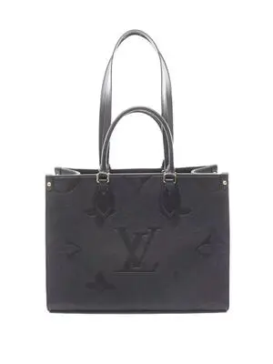 LOUIS VUITTON Monogram Empreinte Onthego Mm Satchel