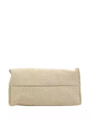 FERRAGAMO Raffia Shopping Tote