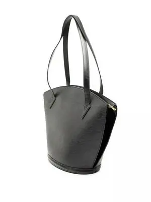 LOUIS VUITTON Epi Saint Jacques Gm Long Strap Tote Bag - Black