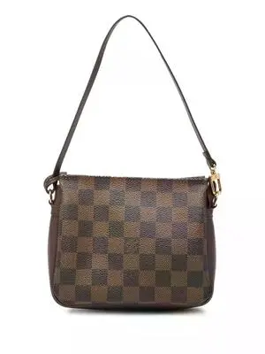 LOUIS VUITTON Damier Ebene Trousee Pochette Handbag