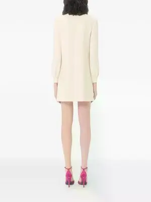 Valentino Garavani Cady Couture Embroidered Dress