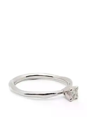 WOUTERS & HENDRIX 18k White Gold Diamond Ring - Silver