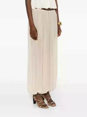 THE FRANKIE SHOP Sheer Balloon Pants - Neutrals