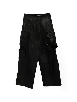 JULIUS Coated-finish Cargo Pants