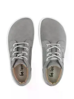 Be Lenka Synergy Lace-up Leather Sneakers - Grey