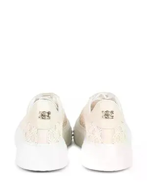 Casadei Cicladi Interwoven Lace-up Sneakers