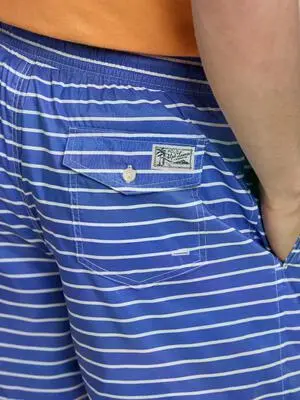Polo Ralph Lauren Striped Swim Shorts - Blue