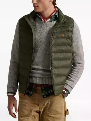 Polo Ralph Lauren Quilted Zip Gilet - Green