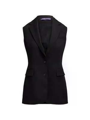 Ralph Lauren Randy Single-breasted Gilet - Black